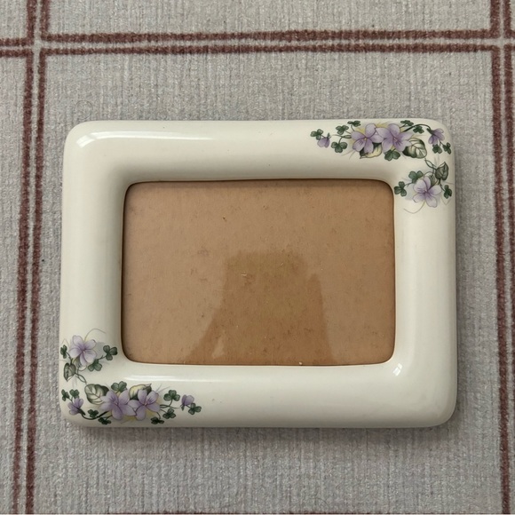 Vintage | Accents | Vintage Ceramic Floral Frame | Poshmark